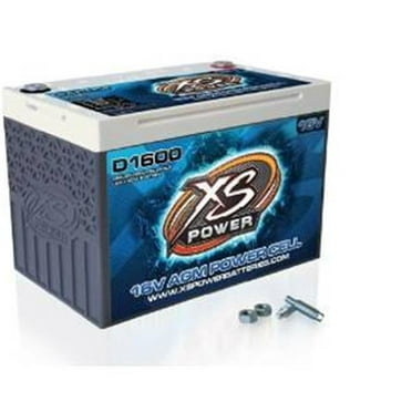XS Power AGM Battery 12 Volt 1565A CA - Walmart.com