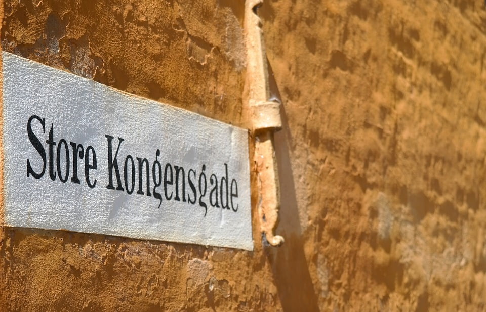 Copenhagen Street Signs