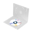 12Pcs Ultra Thin Transparent CD DVD Case Box Slim Clear Storage ...