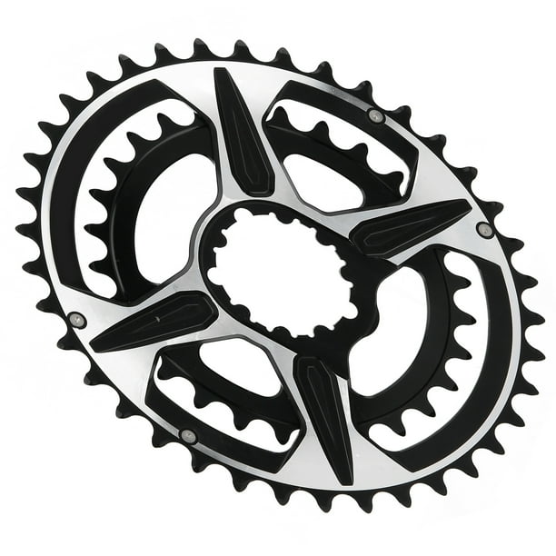 Hilitand Bike Chainrings,GXP Direct Install Double‑disc Mountain Bike 38‑28T Speed Change Disk ...