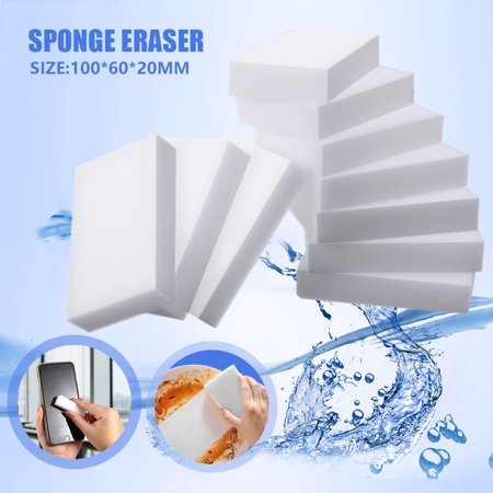 Awesitey 10 Pieces Sponge Eraser Bathroom Bathtub Flexible Scrubber ...