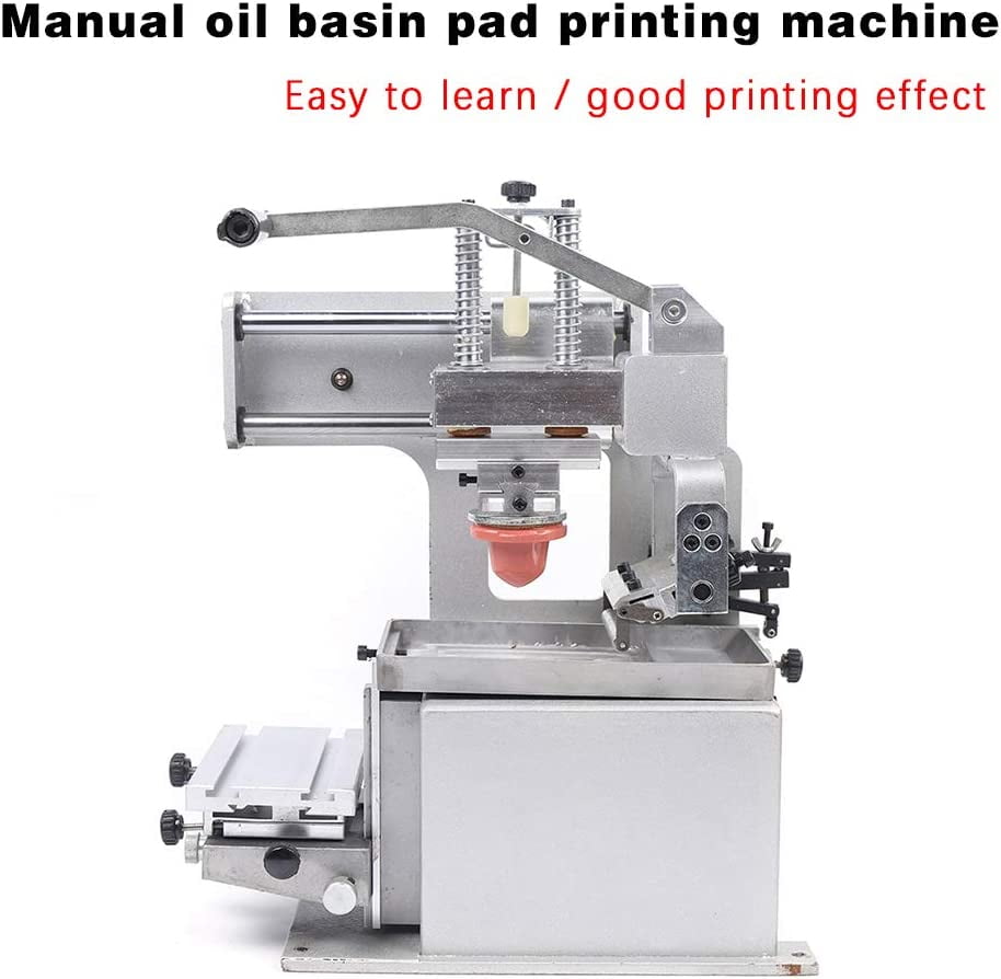 Miumaeov Manual Pad Printer Single Color Pad Printer Printing Machine ...
