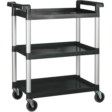 Free Shipping! Winco USA 3-Tier Utility Cart with Storage Shelves ...