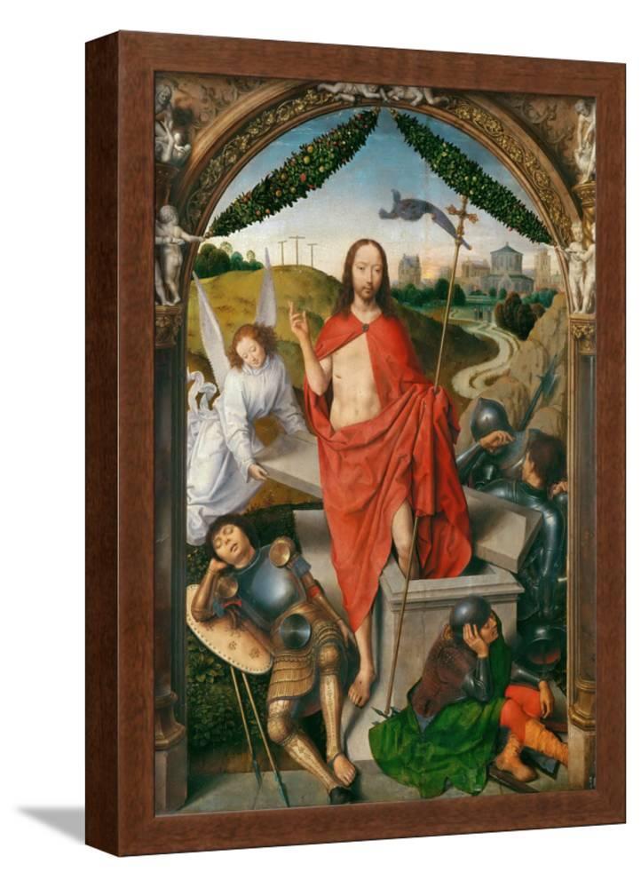 Triptych of the Resurrection, Religion Framed Art Print Wall Art by Hans Memling Sold by Art.Com ...