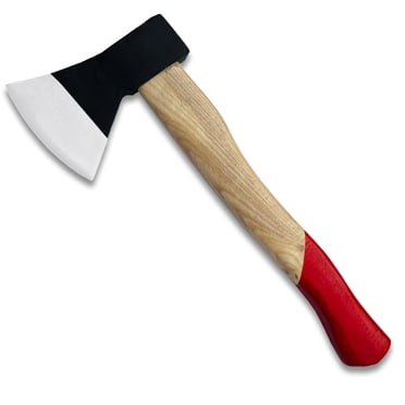 Stansport Camp Axe with Carbon Steel Head - Long Handle - Red - Walmart.com