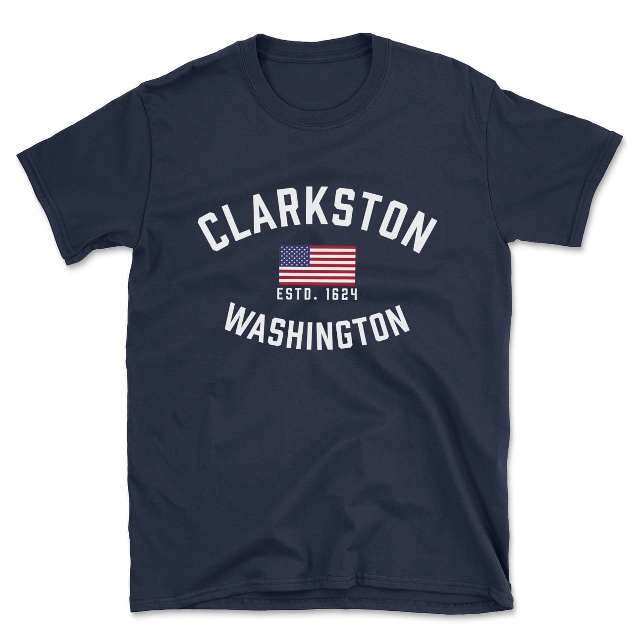 Clarkston Washington Patriot Men's Cotton T-Shirt - Walmart.com