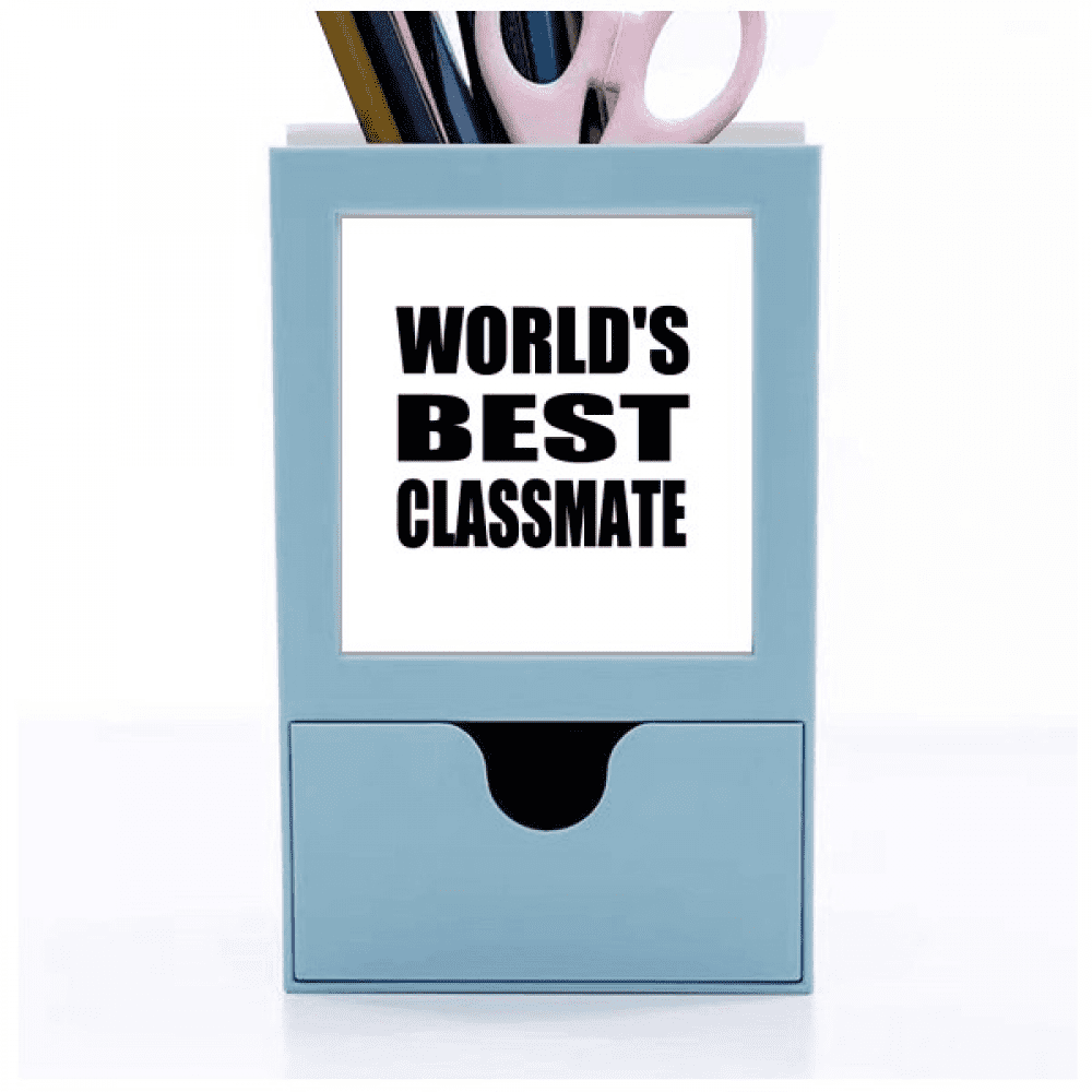 World's Best Classmate Graduation season Desk Supplies Organizer Pen ...