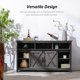 Yaoping Farmhouse Barn Door TV Cabinet Up to 65" TV Media Console with ...