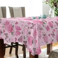 60x120in Square Printed Tablecloth Easy-Care Decorative Table Cloth for ...