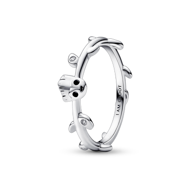 Ring April Droplet w/Flower Dome ? Cut Birthstone Rock Crysta Ring sz ...