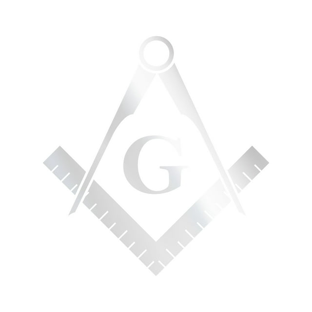 Freemasonry Emblem Sticker Decal Die Cut - Self Adhesive Vinyl ...