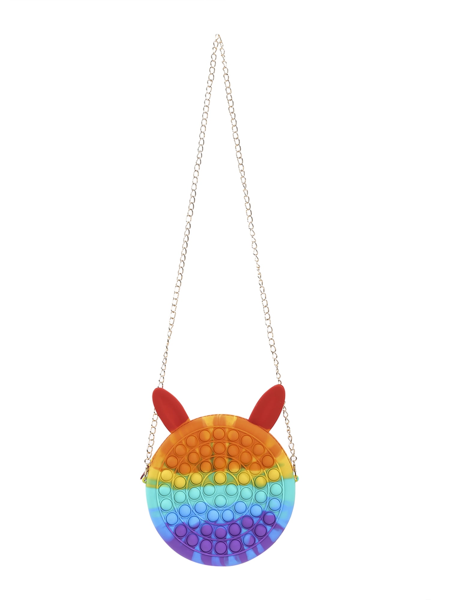 Fidget Pop It Shoulder Crossbody Bag Colorful Pops Purse Wallet for ...