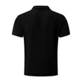 Boyscolos Men's Ice Silk Short Sleeve Polo Shirts Stretch Quick Dry ...