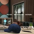 Lucent Path Blue Baseball Bump Cap - Lightweight Safety Hat with ...