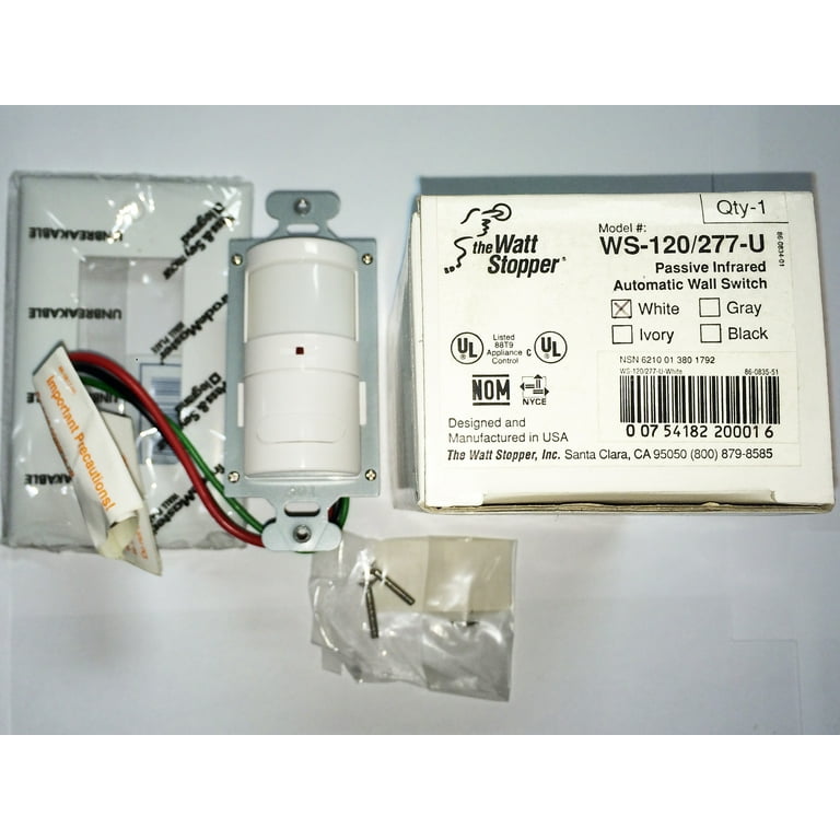 Passive Infrared Automatic Wall Switch ODS0D TAT | Products