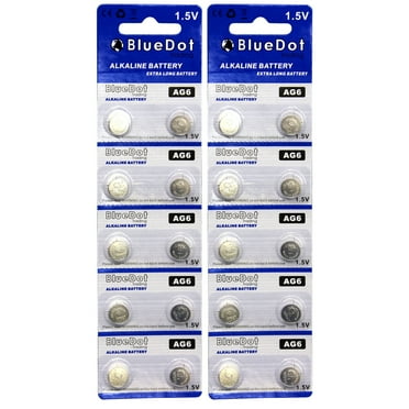 BlueDot Trading AG9 (also known as LR45 and LR936) Alkaline Button Cell ...