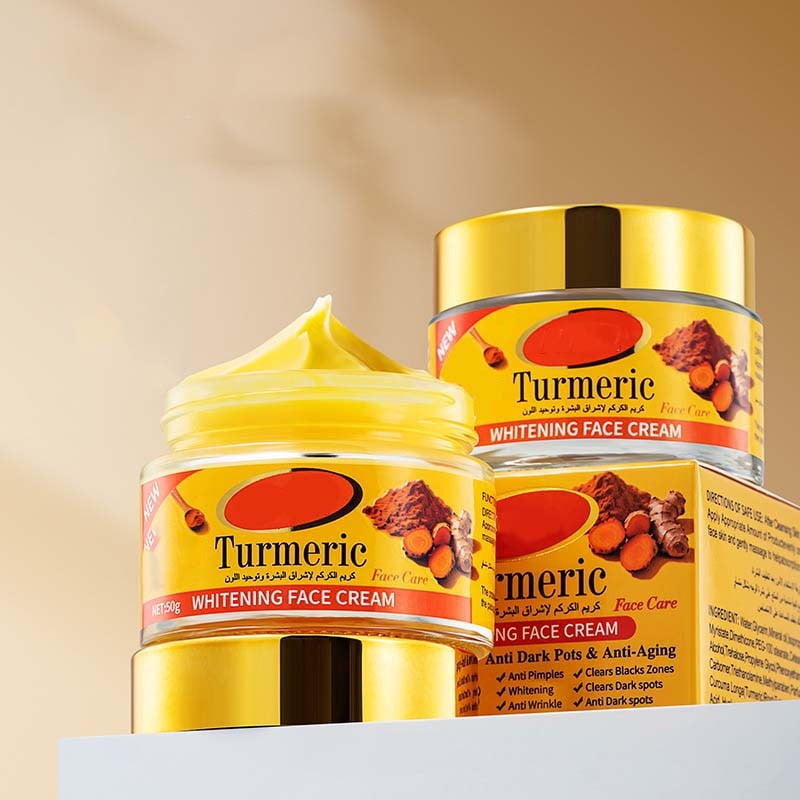 Crema Facial Iluminadora Hidratante de Cúrcuma (50 G) | Aclara Las ...