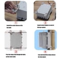 YIGSECU Lockable Cable Sealing Box Waterproof Electrical Enclosure for ...