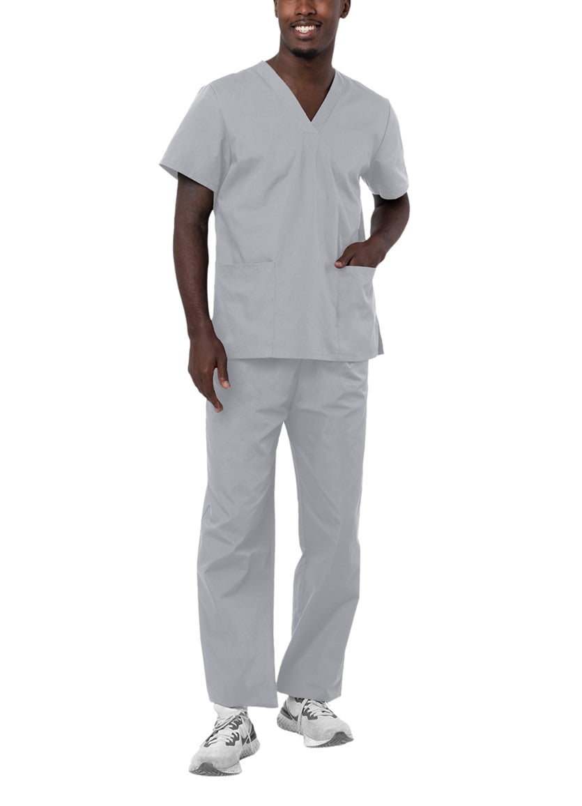 Adar Universal Unisex Scrubs - Unisex Drawstring Scrub Set - Walmart.com