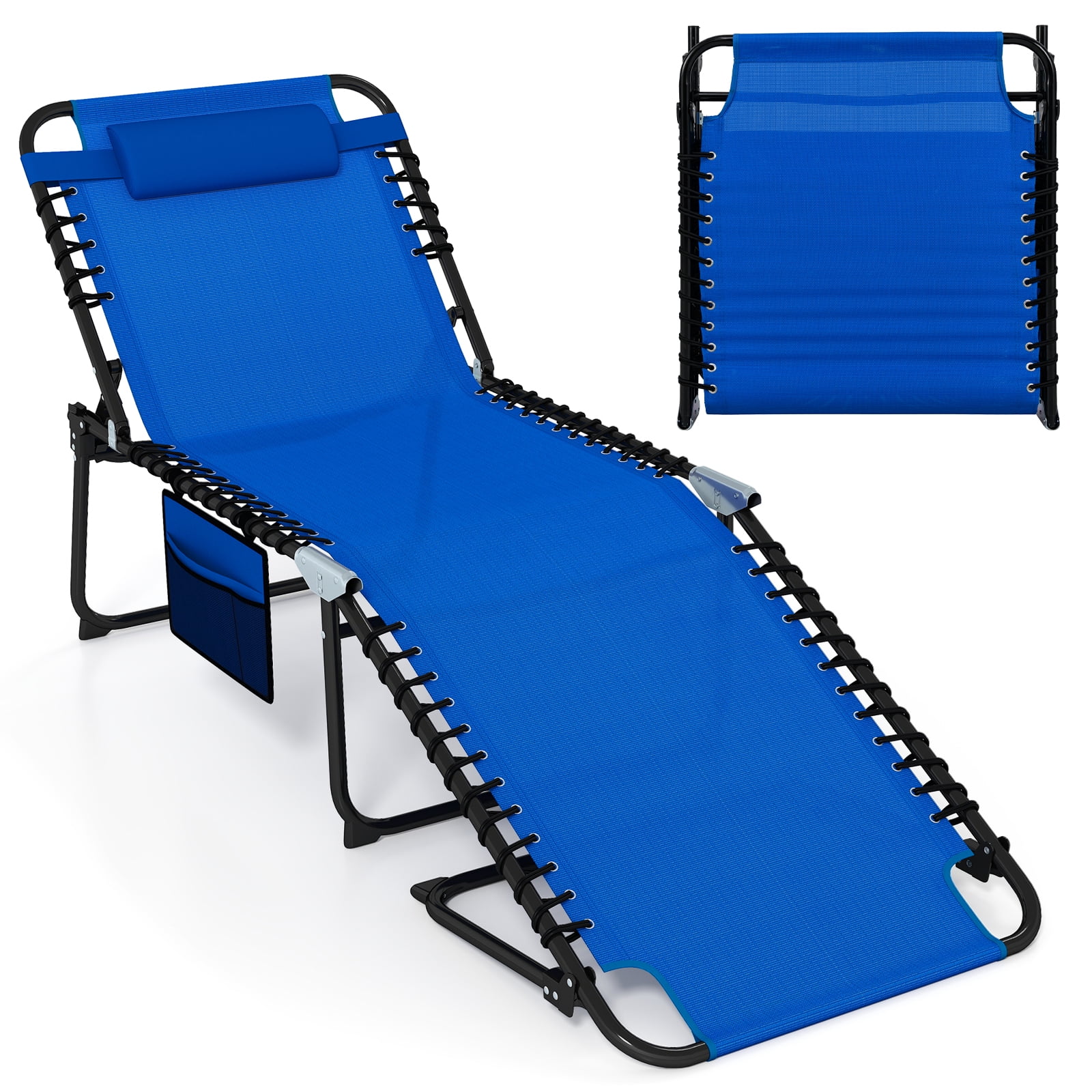 Click here for Gymax Oversize Folding Chaise Lounge W/ Adjustable... prices