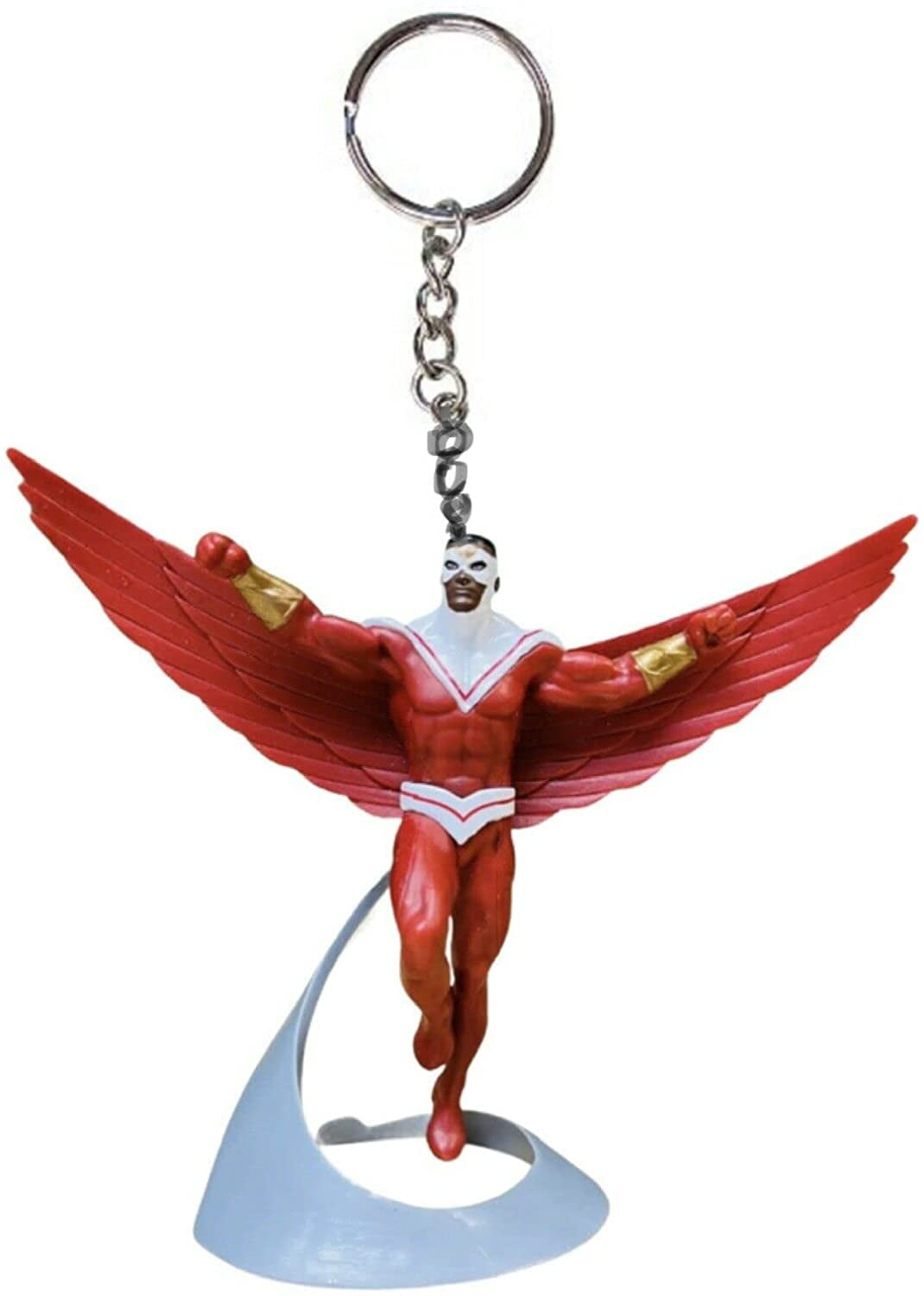 Falcon Key Ring Keychain PVC Figurine Civil War Figure Charm New ...