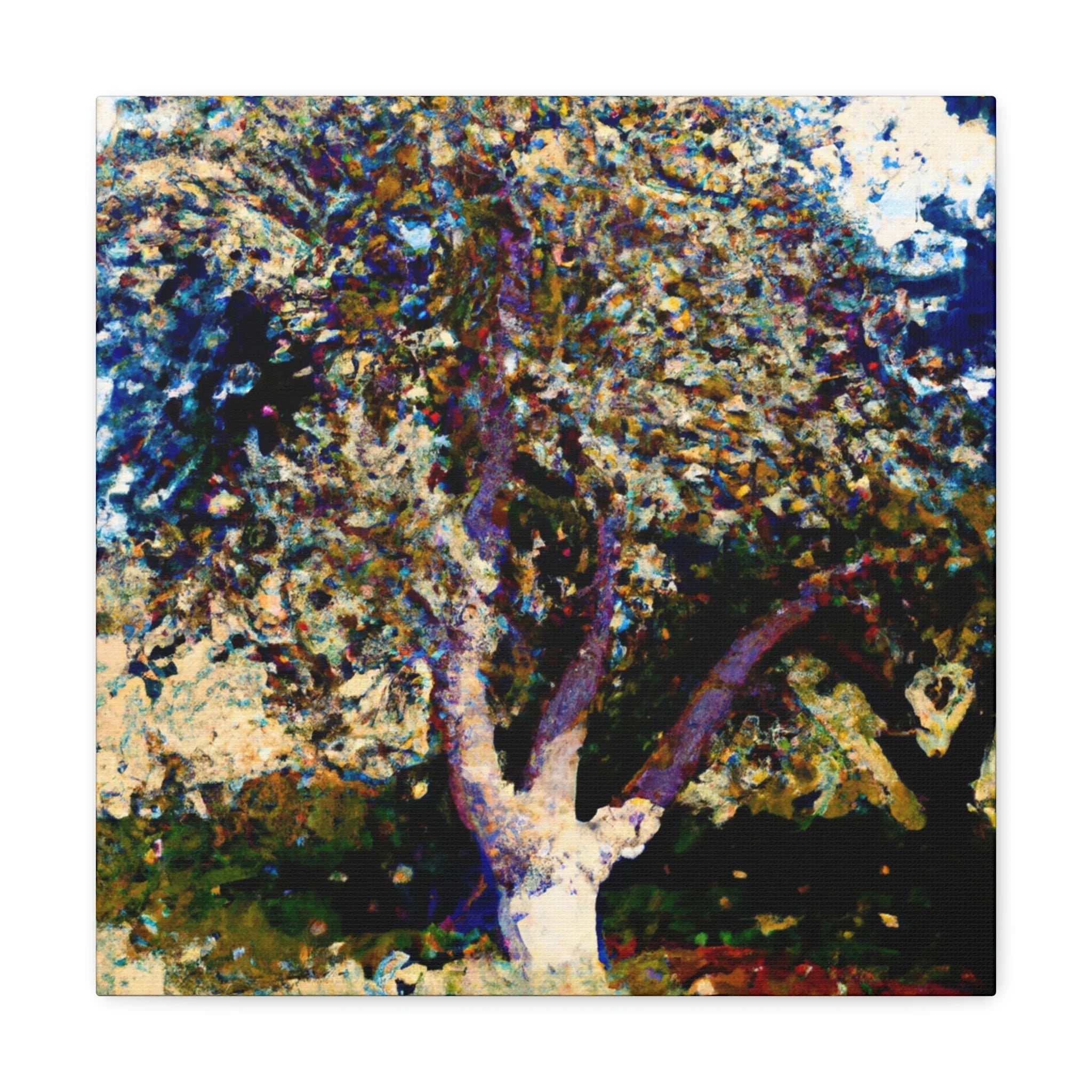 Apple Tree Abundance - Canvas - Walmart.com