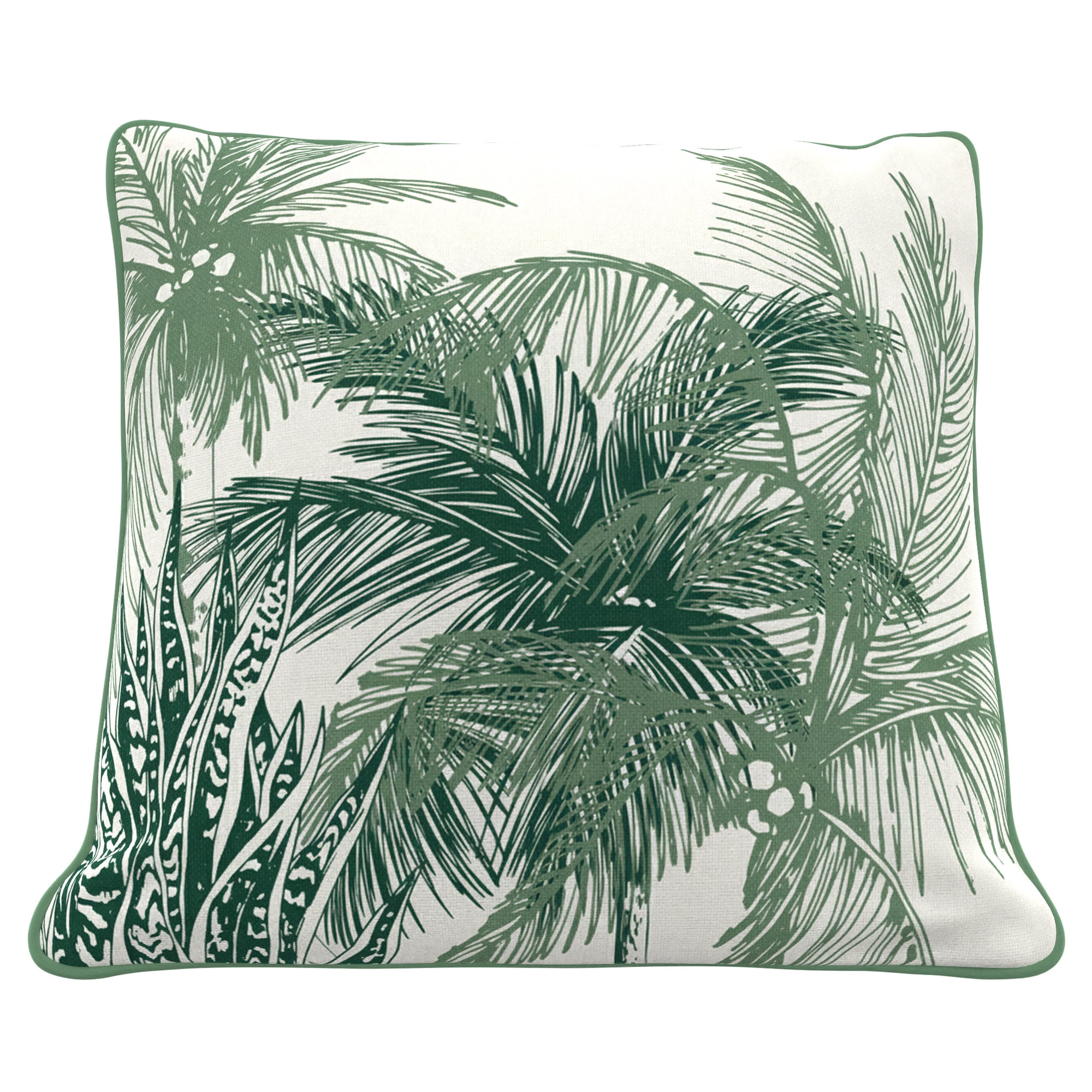 Click here for Hometrends 16 X 16 Palms Outdoor Toss Cushion  Fad... prices