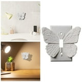 Leozcaa 3D Butterfly Light Switch Cover Wall Plate Butterflies Single ...