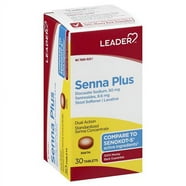 Health Star Senna Plus Tablets, 8.6-50 mg, 60 Count - Walmart.com