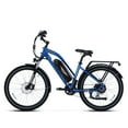 Addmotor Citypro 26inch Electric Bike for Adult, 125 Miles, 500W Commuter City Cruiser Electric ...