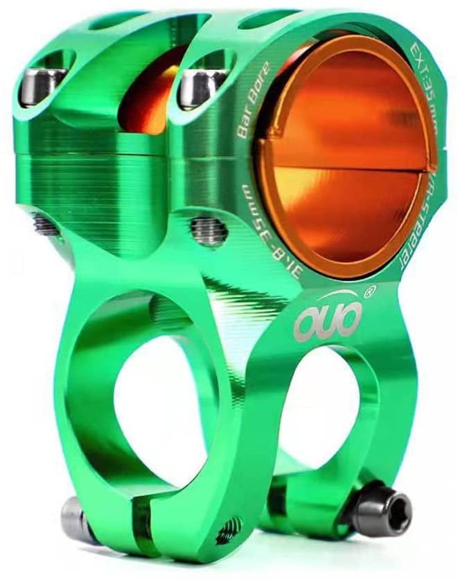 Mountain Bike Handlebar Stems Built-in Gasket Aluminum Alloy CNC 35MM ...