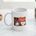 CafePress - Peanuts Over The Moon! 11 Oz Ceramic Mug - 11 oz Ceramic ...