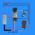 12-24V Tank Liquid Water Level Sensor Horizontal Float Switch Plastic ...