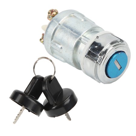 Ignition Lock Cylinder, 12V 3 Terminals 3 Position Heavy Duty Ignition ...