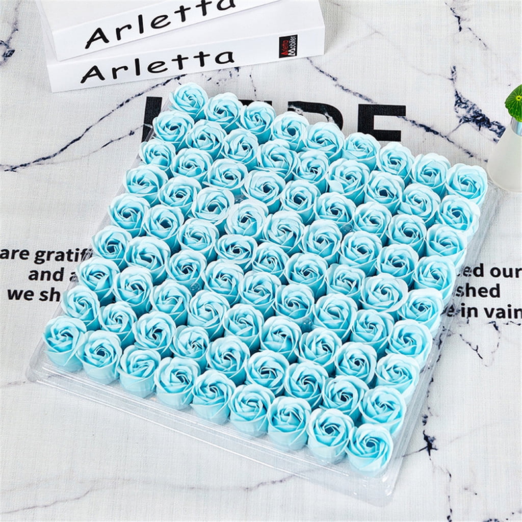 Perfume Rosa Jabón Cabeza De Flor De Tres Capas Sin Base Simulación ...