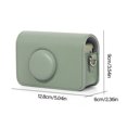 Color Carrying Case Portable Leather Case Protector Retro Camera Bag ...