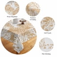 Waterproof Tablecloth Underwater Marine White Coral Rectangle Table ...