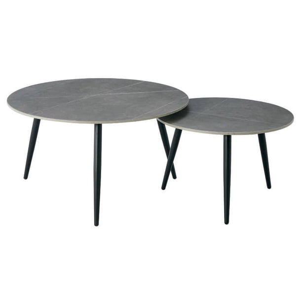 Mesa de Centro Xerxes Negro Kessa Muebles | Bodega Aurrera en línea