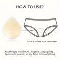 2 Pairs Elegant Water Drop Nipple Stickers - Invisible Silicone ...