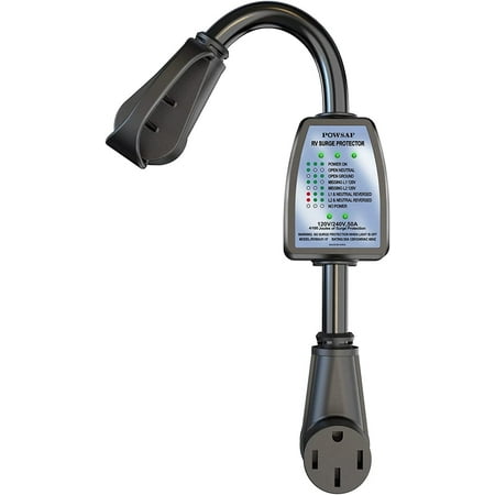rv Surge Protector 50 amp, rv Power Defender Voltage Protector/Monitor ...