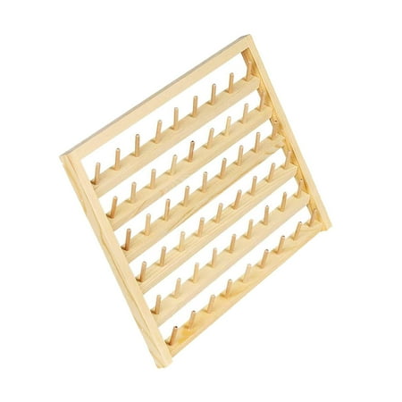 Wood Sewing Thread Stand Organizer Craft Embroidery Sewing Thread ...