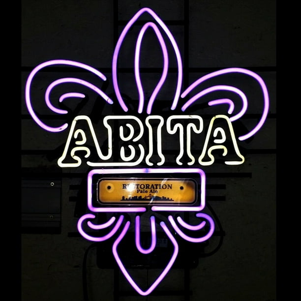 Queen Sense 20"x16" Abita Beer Restoration Ale Neon Sign Man Cave ...