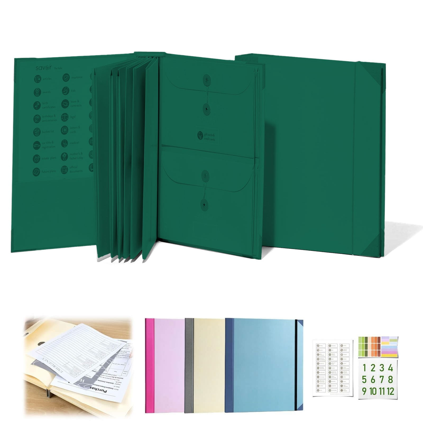 ENMJIAW Can Store Important Folders | The Document Organizer™ | Custom ...