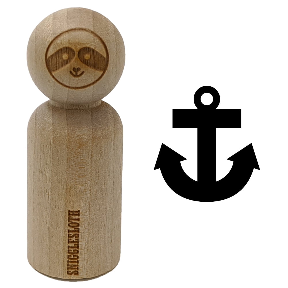 Boat Anchor Nautical Rubber Stamp for Scrapbooking Crafting Stamping ...