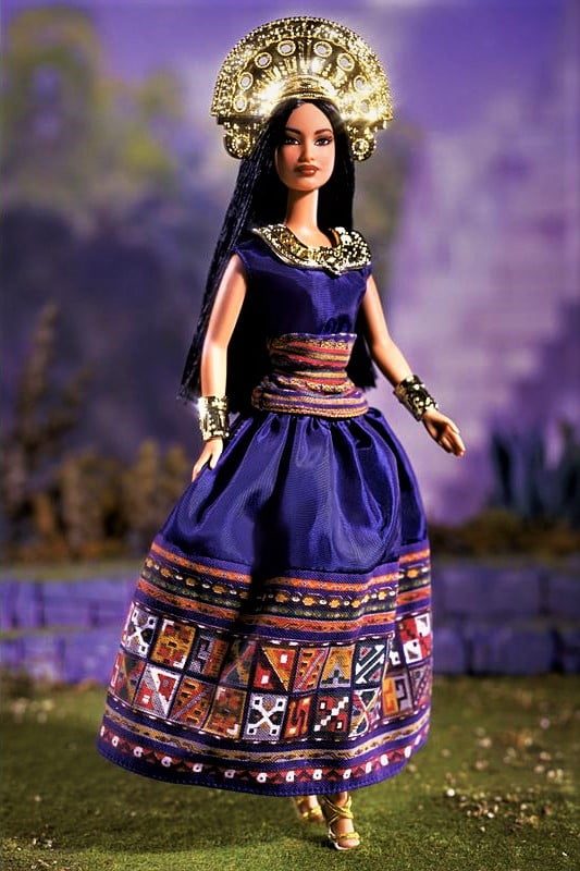 Princess of the Incas Barbie Dolls of the World Princess Collection ...
