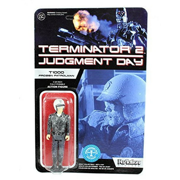 Funko ReAction Figure Terminator 2 Judgement Day T1000 Frozen Patrolman ...