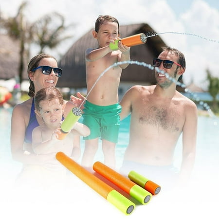 Sponge Water Gun Foam Eva Pull-Type High Pressure Water Gun Toy ...