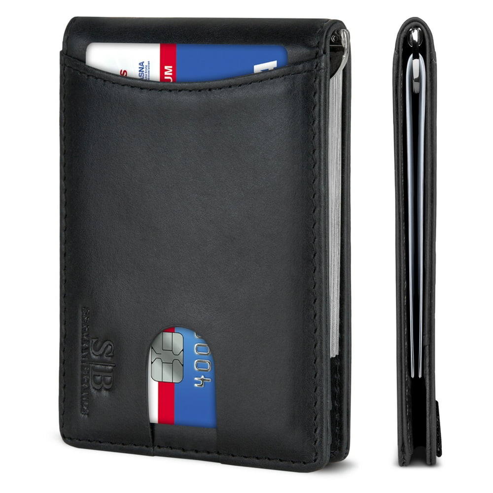 Serman Brands - SERMAN BRANDS Slim Wallets for Men. Mens Wallet with ...
