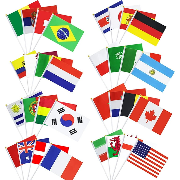 2022 Fifa World Cup Teams Flags