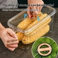 maxiaoxia 1PC Fridge Organizer, Transparent Food Storage Containers ...